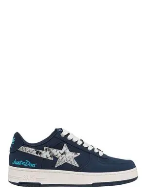 A BATHING APE Just Don X Bapesta #1 'navy Python - Blue
