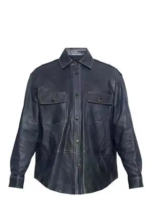 Loewe Shirt Jacket - Blue