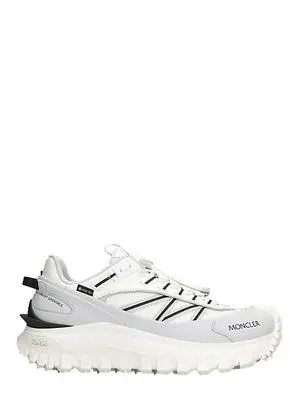Moncler Trailgrip Gtx Leather Trainers - White