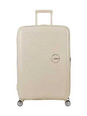 AMERICAN TOURISTER Soundbox Large Expandable Suitcase - Coconut Sand