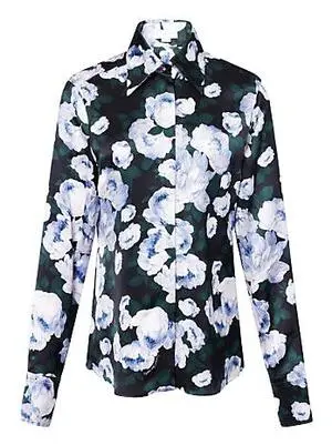Stella McCartney Floral Satin Shirt - Multicolor