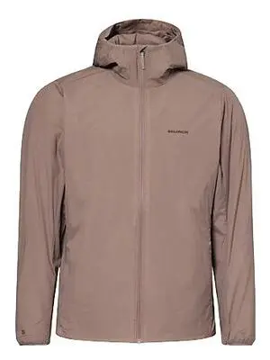 SALOMON Mountain Flex Hooded Woven Jacket - Iron