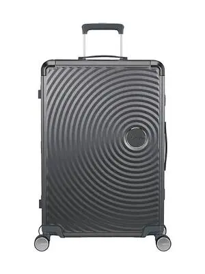 AMERICAN TOURISTER Soundbox Alu Large 4-wheel Suitcase 77cm - Brushed Anthracite