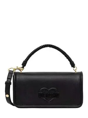 Moschino Braided-handle Tote Bag - Black