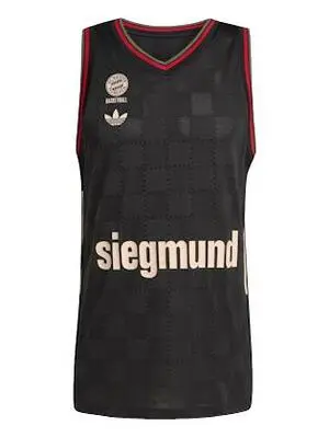 Adidas Fc Bayern Basketball Jersey - Black