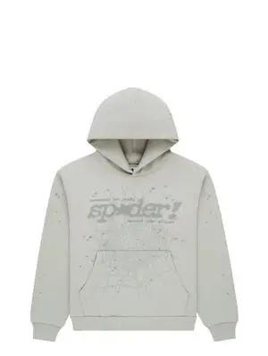 SP5DER Tonal Punk V2 Hoodie - Sport Grey