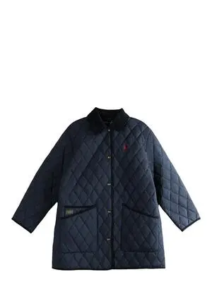 Polo Ralph Lauren Poly Woven Coat - Navy Blue