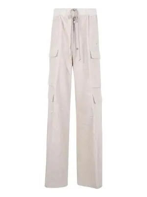 Rick Owens Pantaloni Cargobelas Pants - Natural