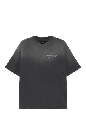 Amiri Design Studio Os T-shirt - Black