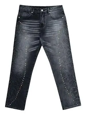FREE REFILLS Cathedral Denim Pants - Black
