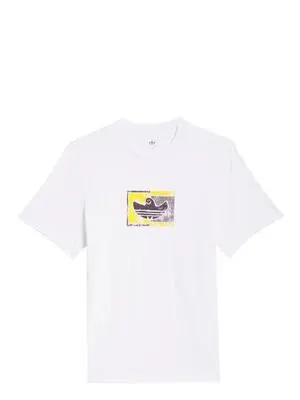 Adidas Shmoohaus Tee Shirt - White Aurora Black