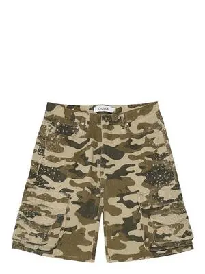 DUAA Camo Cargo Pant - Green
