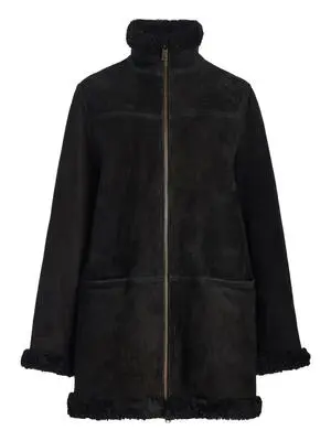 Simkhai Amaris Suede Jacket - Black