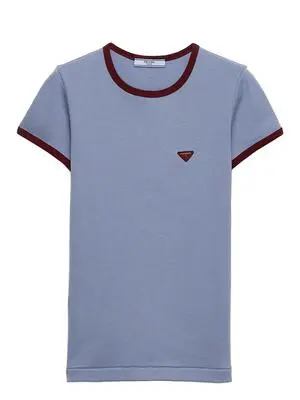 Prada Cotton T-shirt - Blue