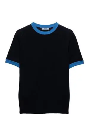 Prada Cashmere Crew-neck Sweater - Blue/celeste