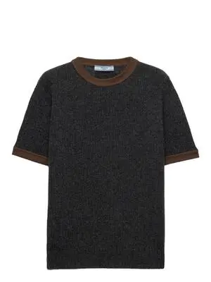 Prada Cashmere Crew-neck Sweater - Grey