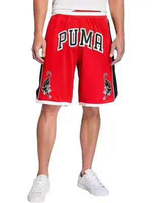 PUMA Mesh Shorts - Red