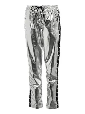 PUMA Drawstring Fastening Track Pants - Silver