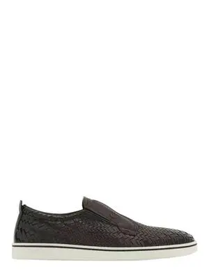 FERRAGAMO Slip-on Sneaker - Brown