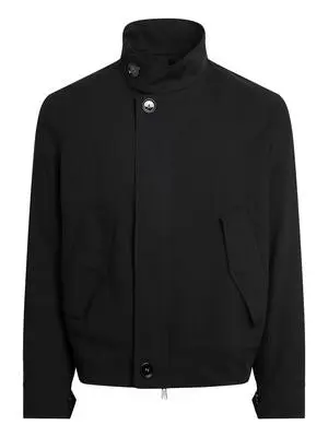 Ami Zip-up Wool Jacket - Black