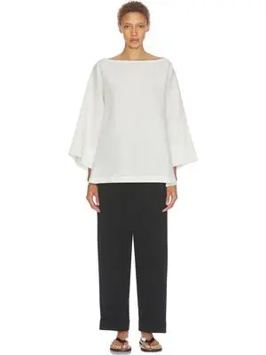 THE ROW Junia Top - White
