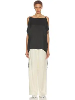 THE ROW Koray Top - Black