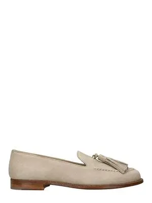 CHURCH'S Suede Tassel Loafers