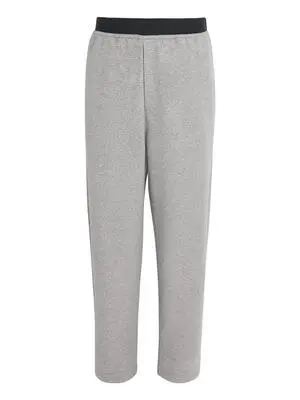 MAISON MARGIELA Cotton-blend Wide-leg Sweatpants - Grey