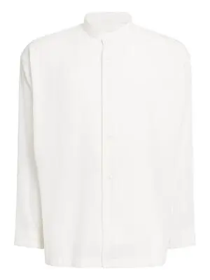 Issey Miyake Pleated Shirt - White