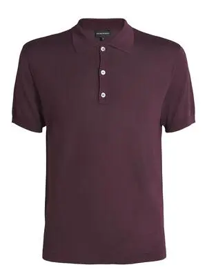 Emporio Armani Polo Shirt - Purple