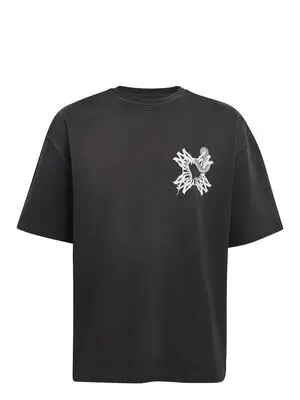 Amiri Cotton Quad Snake T-shirt - Black