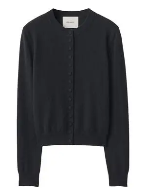 LISA YANG Wilona Cashmere Cardigan - Black