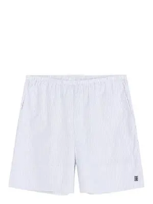 BY MALENE BIRGER Striped Shorts - Black,white