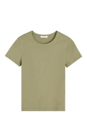BY MALENE BIRGER Alicia Flat T-shirt - Green