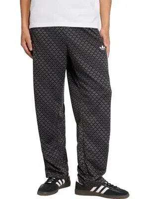 Adidas Firebird Loose Monogram Track Pants - Black