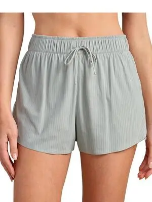 RHONE Lightspeed Drawstring Shorts - Sage Gray