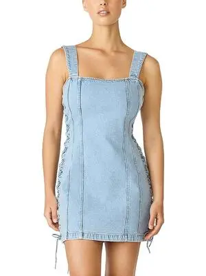 Steve Madden Gianka Mini Dress - Hazey Blue