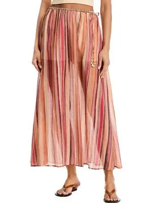 STEVE MADDEN Shilloh Striped Skirt