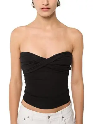 THE LINE BY K Izzy Tube Top - Black