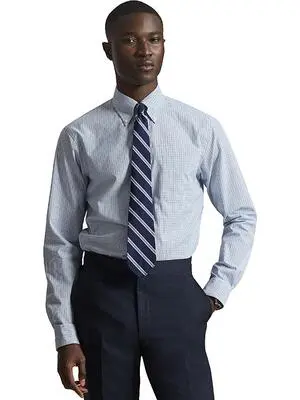 Polo Ralph Lauren Classic Fit Checked Poplin Shirt - Blue Multi