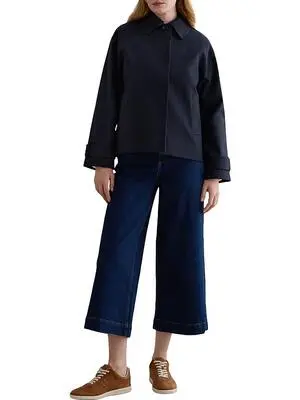 HOBBS LONDON Frida Trench Jacket - Hobbs Navy