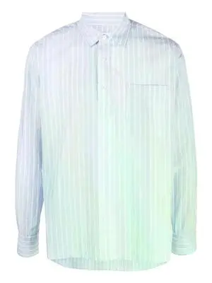Orlebar Brown Long-sleeve Striped Shirt - Blue