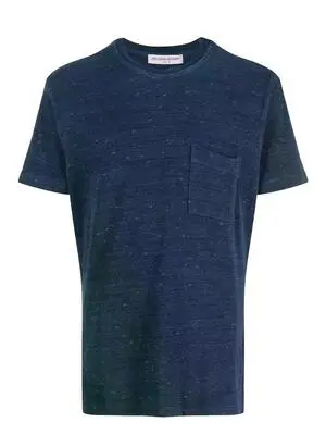 Orlebar Brown Classic Towelling-finish T-shirt - Blue