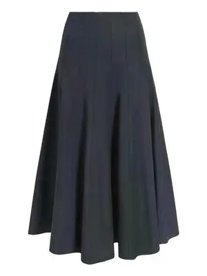 Proenza Schouler White Label Heidi A-line Skirt - Grey