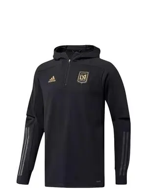 Adidas Logo-detail Hoodie - Black