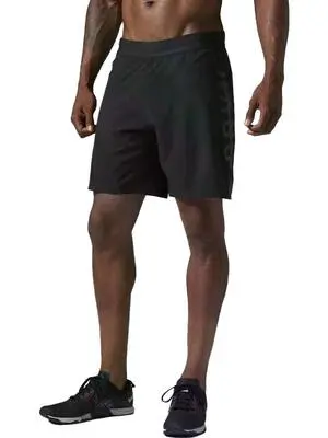 REEBOK Graphic Shorts - Black
