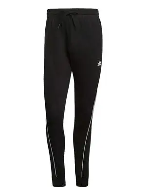Adidas Essentials Logo Track Pants - Black