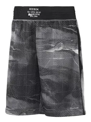 REEBOK Combat Prime Boxing Shorts - Grey