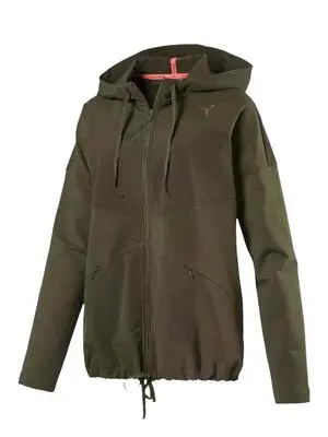 PUMA Full-zip Hooded Jacket - Green