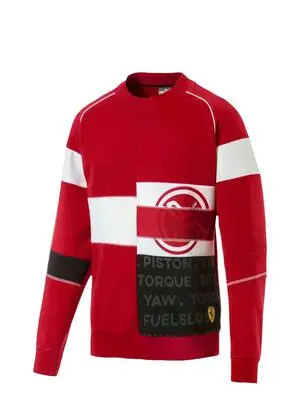 PUMA Crew-neck Sweatshirt - Red